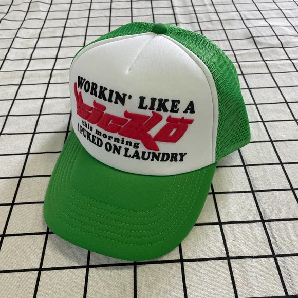 Ian Connor Sicko | Accessories | Ian Connor Sicko Laundry Trucker Hat ...